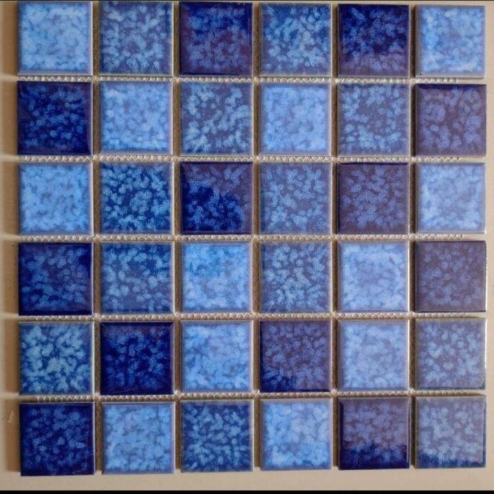 keramik dinding 30x30 mosaik mozaik mozaic mozaik kolam renang | Lazada ...