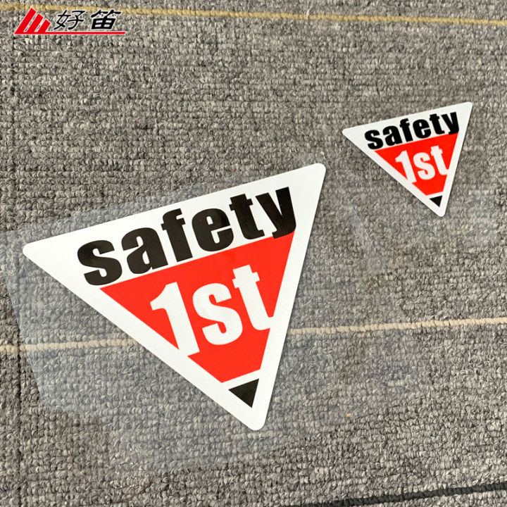 Automobile Sticker Safety 1st Safety First Warning Label Novice on the ...