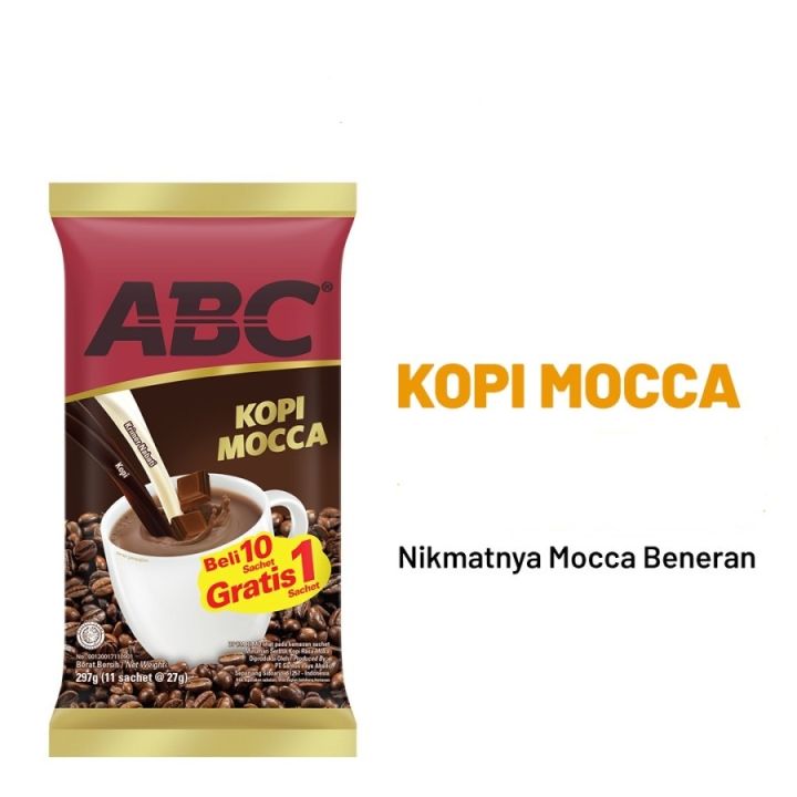 ABC KOPI RASA MOCCA ( 20 BUNGKUS ). ORIGINAL KOPI INDONESIA. | Lazada