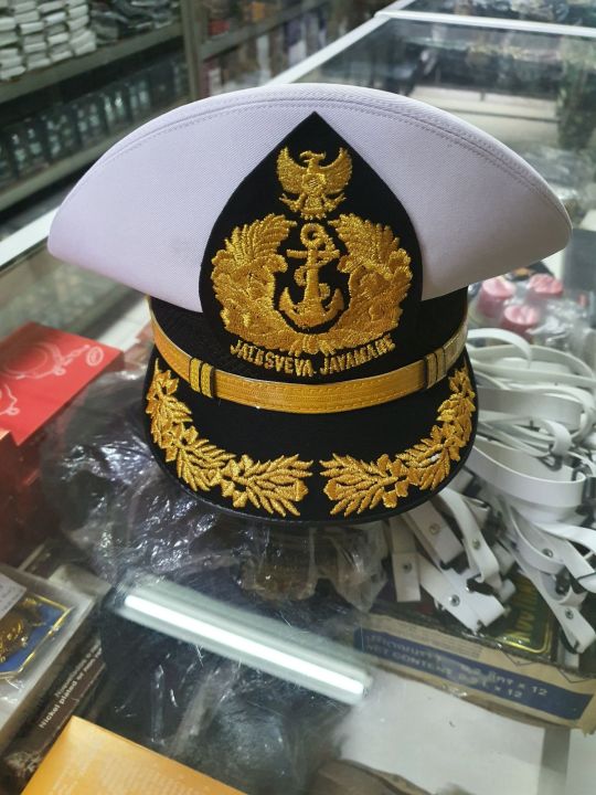 Topi PDU Pamen TNI AL | Topi PDU Dinas Upacara TNI AL | Topi Pdu Tni AL ...