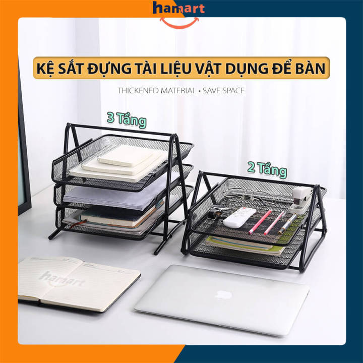 Kệ Đựng Tài Liệu Để Bàn Làm Việc Hamart Khay Hồ Sơ Văn Phòng A4 Decor ...