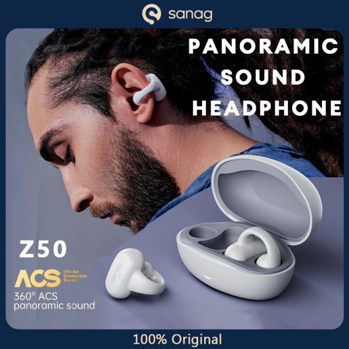 Sanag Z50s open ear air conduction TWS earphone Bluetooth wireless headphone panoramic sound ...