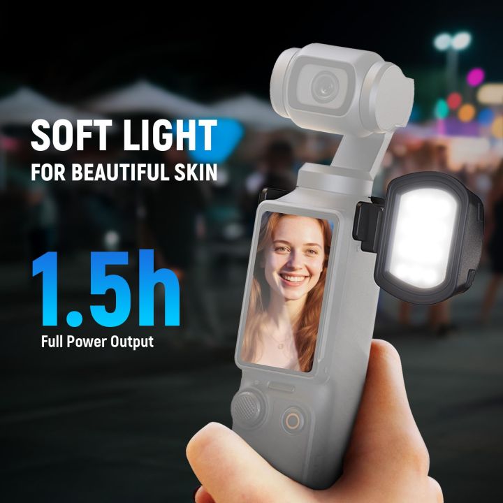 NEEWER Magsafe RGB Light For DJI OSMO Pocket 3 Gimbal USB C ...