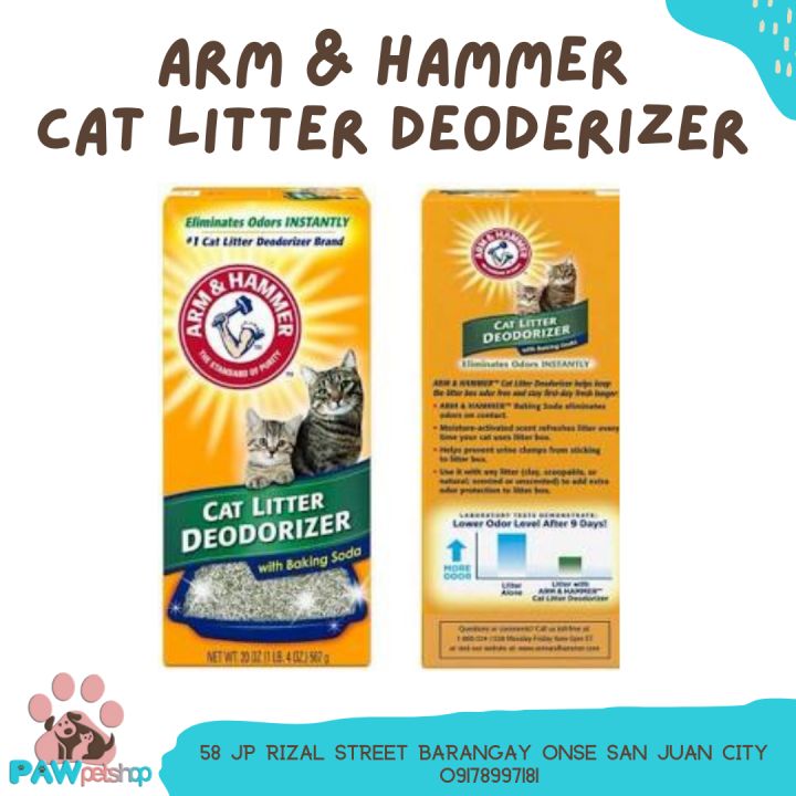 Arm & Hammer Cat Litter Deodorizer with Baking Soda 20 oz | Lazada PH