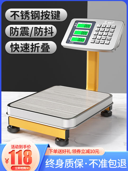 Commercial Electronic Table Scale 100kg Fruit Scale 60kg Table Price ...
