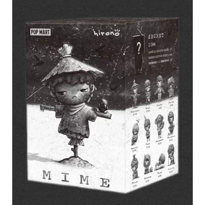 (พร้อมส่ง)POPMART Hirono V4 MIME Blind box *ของแท้* ลุ้นซีเคร็ท ...