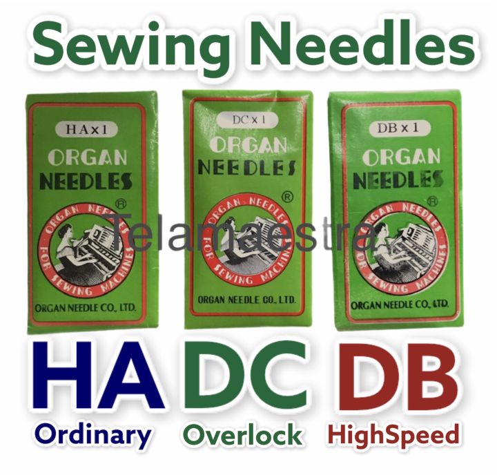 10’s Sewing Machine Organ Needles High Speed / Overlock / Ordinary ...