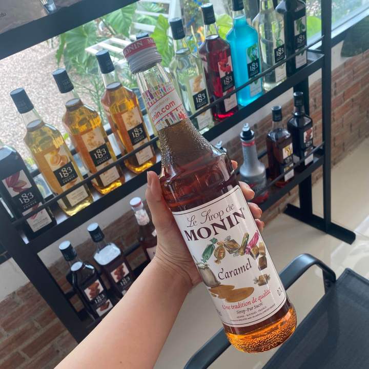 monin caramel 700ml (โมนิน คาราเมลขวดใหญ่) โมแนงต์ | Lazada.co.th