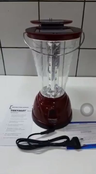 Tokyosat Rechargeable Emergency Solar Lantern TS-L711 Lighting lump ...