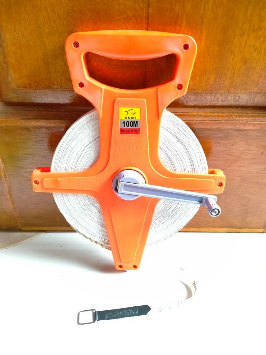 meteran 100m meteran tanah 100 meter rol meteran tancap | Lazada Indonesia