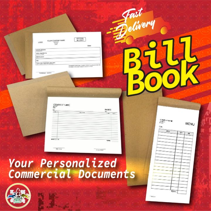 Bill Book/Invoice Book/Cash Bill *A4 *A5 | Lazada