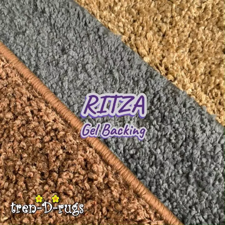 Tren-D-rugs Karpet shaggy estetik polos sajadah sejadah modern anti ...