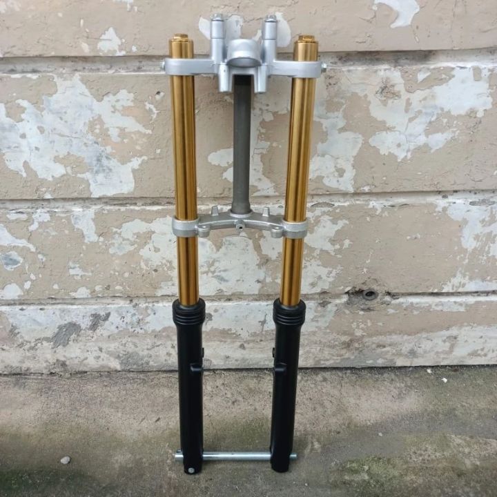 Skok depan as gold bottom hitam shock sekok depan ninja rr pnp rx king ...