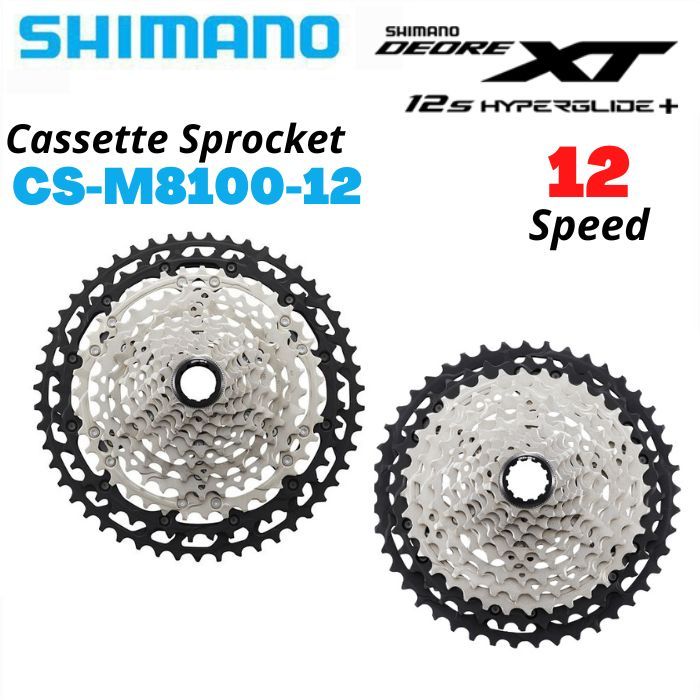 Shimano DEORE XT CS-M8100 Líp Xe Đạp Leo Núi 12 Tốc Độ Cối MicroSpline Hyperglide+ 12 Tốc Độ 10 ...