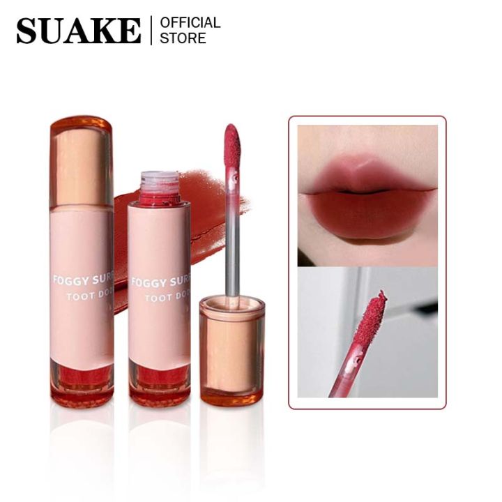 SUAKE Silky Smooth Lipstick Face Makeup Mist No Makeup White Lips ...