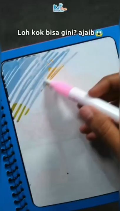 Magic Water Book / Buku Mewarnai Ajaib dengan Air / Magic Drawing Book ...