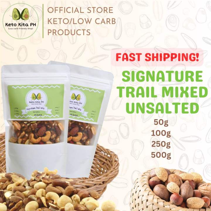 PREMIUM TRAIL MIX - Healthy Snack - Healthy Food - Unsalted | Lazada PH