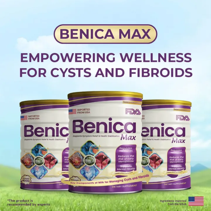BENICA MAX Complete Health Milk for Women – Hormone Balance, Anti ...