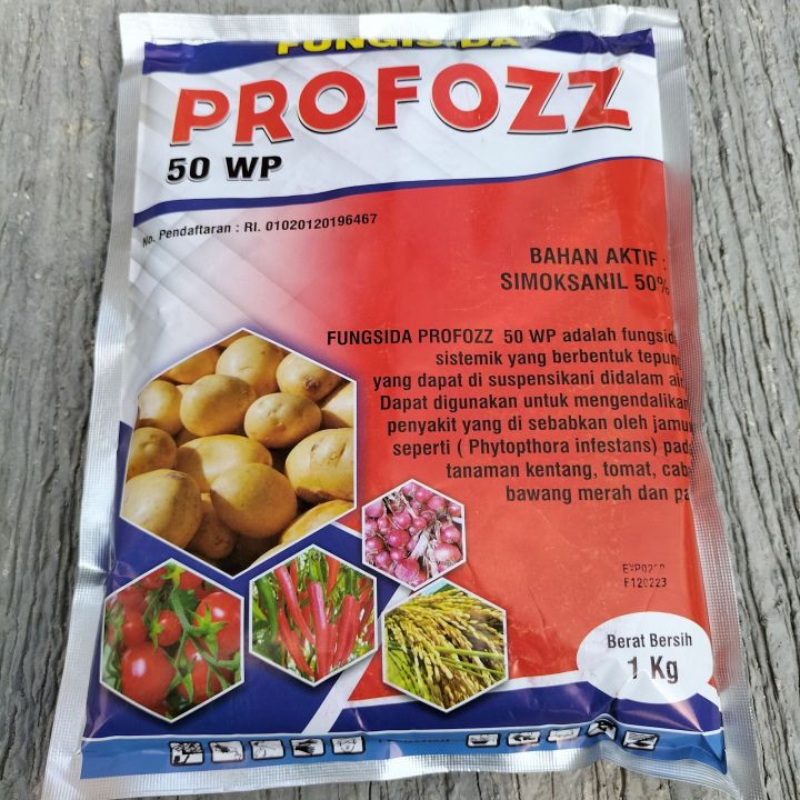 Fungisida Sistemik PROFOZZ 50 WP 1 KG Bahan aktif Simoksanil Seperti ...