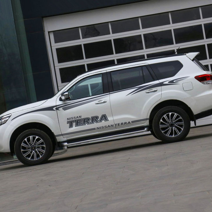 Nissan Terra Car Stickers Decals Terra Dedicated Side Sticker Car Waist ...