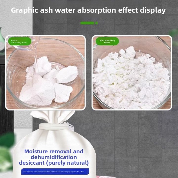 MONLEYTA | Dehumidifying Bag With Raw Lime Blocks For Home Basement ...