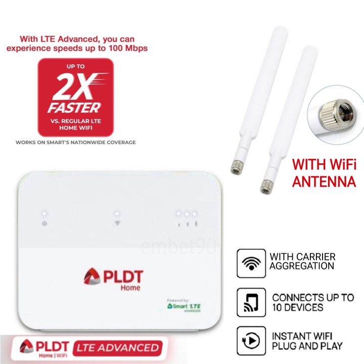 Pldt Smart Bro home prepaid wifi | Lazada PH