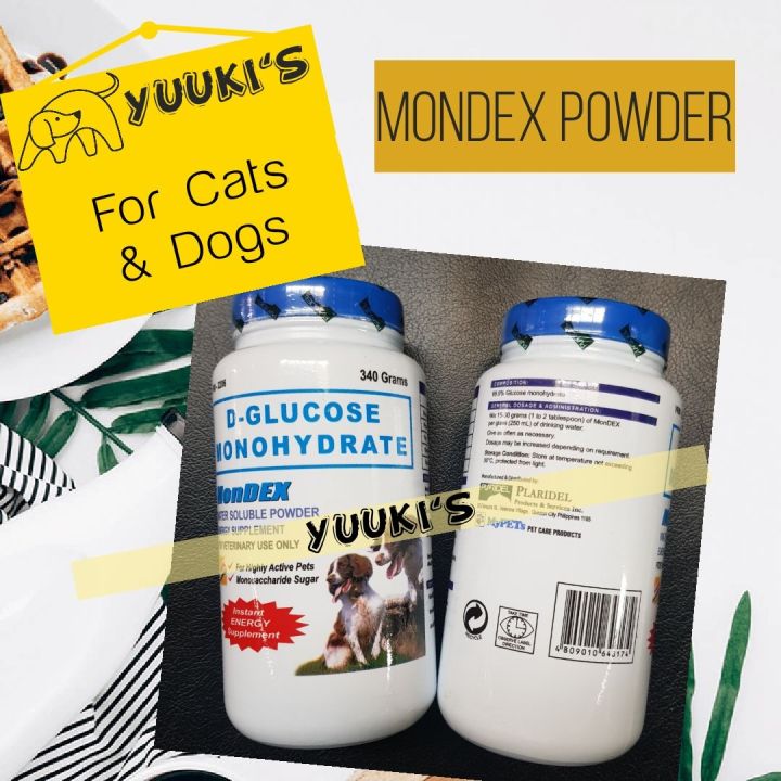 Mondex dextrose powder 340g/ for cats and dogs/mondex powder | Lazada PH