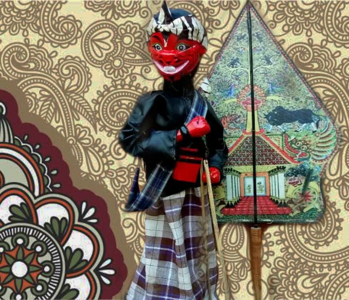 Wayang Golek Cepot - Ukuran ± 35Cm Kualitas Basic | Lazada Indonesia