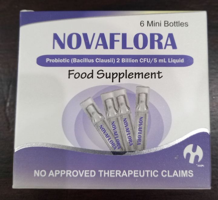 PROBIOTIC BACILLUS CLAUSII NOVAFLORA BY 6'S | Lazada PH