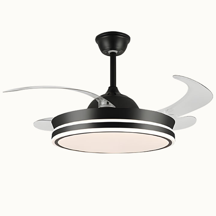 【GOGEOUS】42inch Crystal ceiling fan with light 6 speed cooling fan DC ...