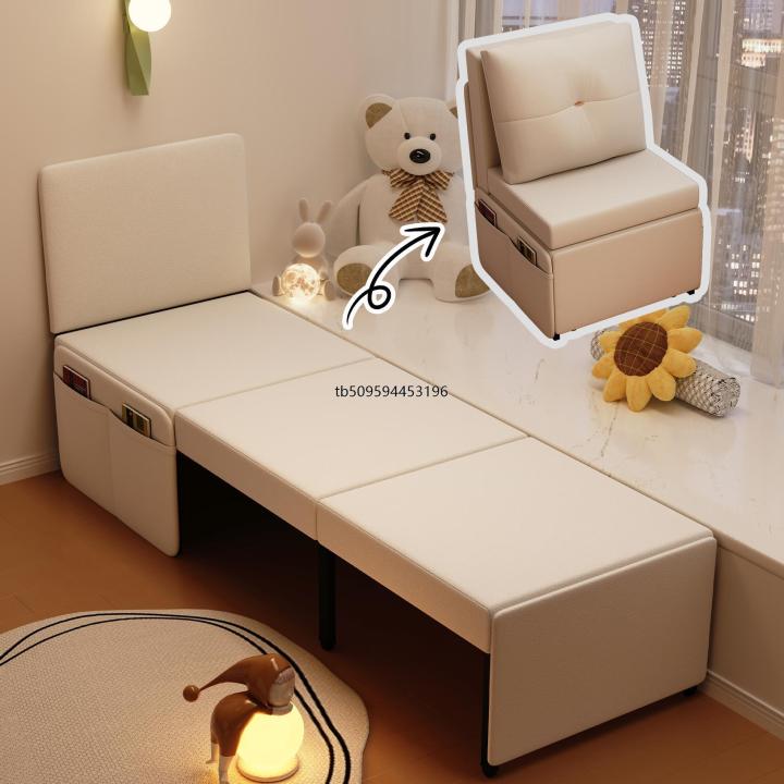 Hong Kong Direct Shipping Foldable Sofa Bed New 2025 Bedroom Bay Window ...