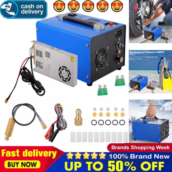 2วัน⚡️ คลังสินค้าท้องถิ่น + คุณภาพสูง⚡คอมเพรสเซอร์พีซีพีอากาศแบบพกพา ...