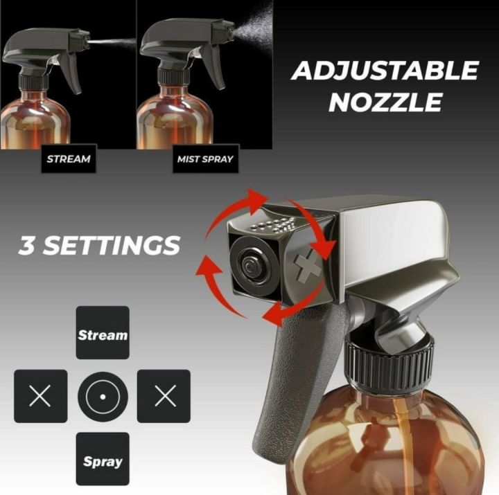 28MM BLACK ADJUSTABLE TRIGGER SPRAY 200MM | Lazada