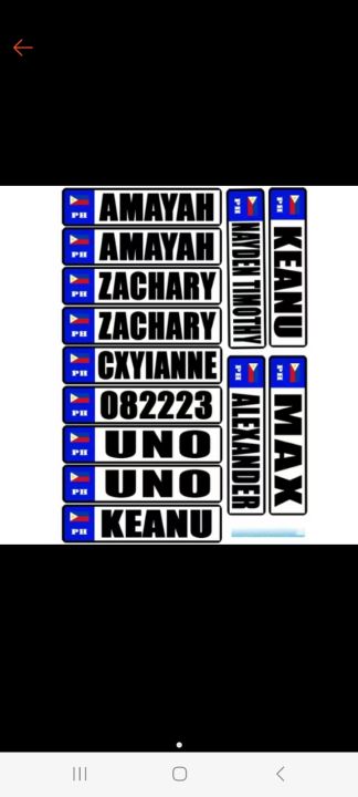 sticker | Lazada PH: Buy sell online Car Chargers with cheap price ...