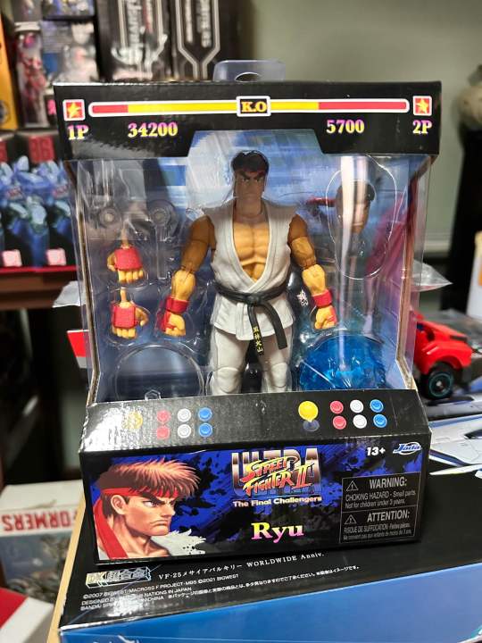 Street Fighter II RYU 6” Action Figure New in Box | Lazada PH