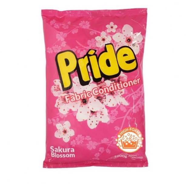 Pride Powder Detergent 1KG Kalamansi, Sakura Fabric Conditioner, Power ...