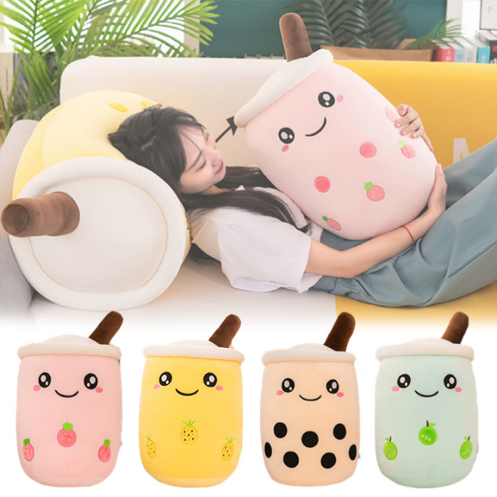 Milktea Pearl Stuff Toy 25CM Tea Fruit Shake Plush Doll Soft Pillow ...