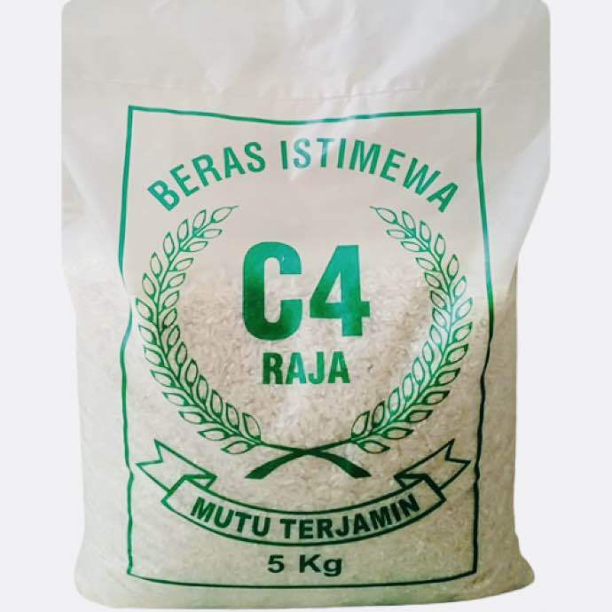 BERAS C4 RAJA 5kg/5lt | Lazada Indonesia