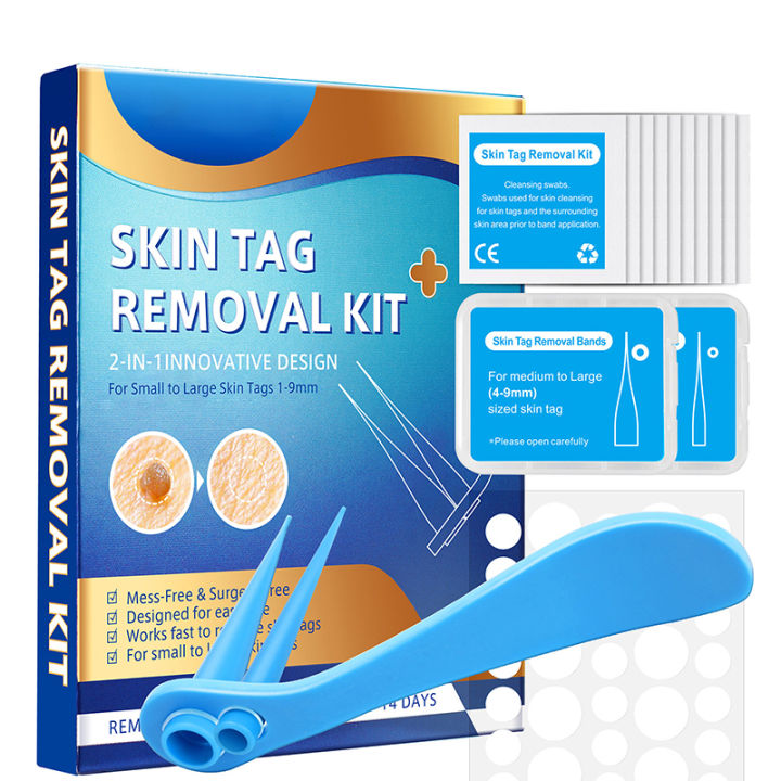 Skin Tag Remover Kit Micro Skin Tag Removal Device Adult Mole Stain ...