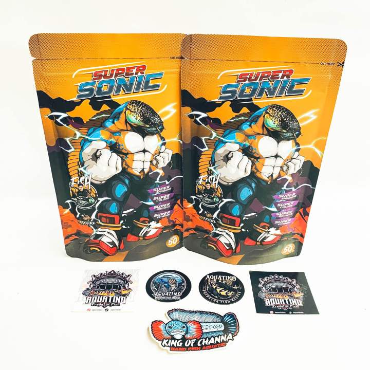 PELET SUPERSONIC BANGFISH PROGRESS AURANTI | Lazada Indonesia