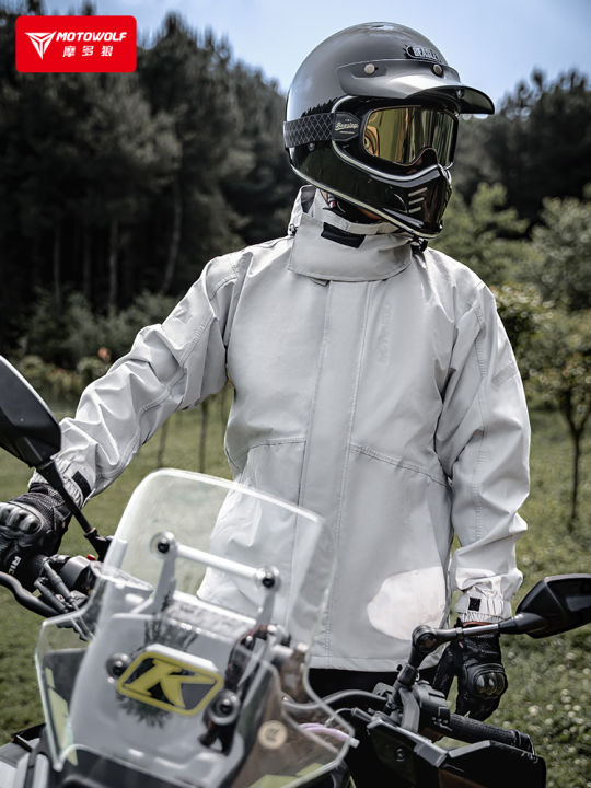 MOTOWOLF | Motorcycle Jacket, Waterproof Riding Gear, Rider's Separate ...