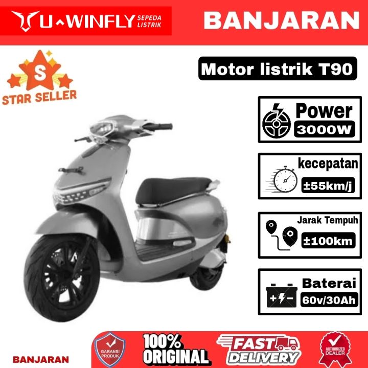 Motor Listrik Uwinfly T90 New 3000Watt Garansi Resmi Original Motor ...