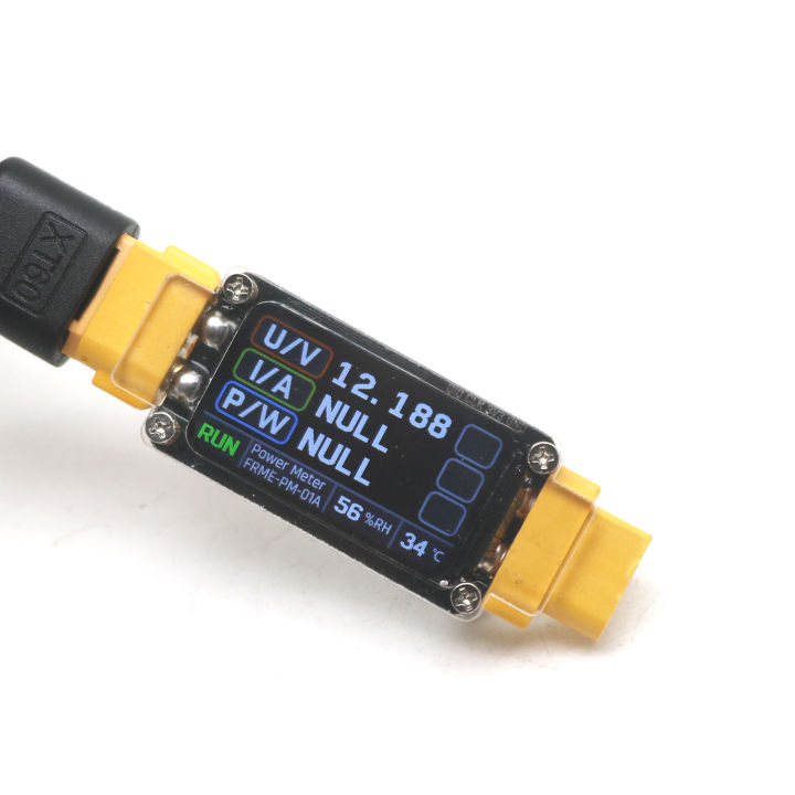 30A XT60 Voltmeter Ammeter Power Meter Display temperature Humidity ...