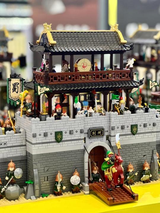DIKU | Mô hình tháp góc tường thành Tam Quốc cổ đại Phong Cách Trung ...