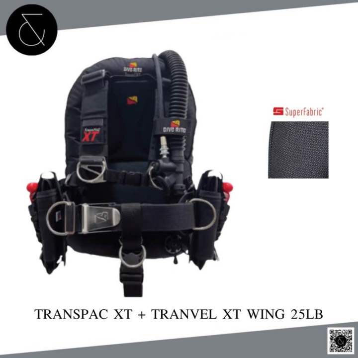 DIVE RITE - TRANSPAC XT WITH TRAVEL XT WING BCD SET บีซีดีแบบวิง ...