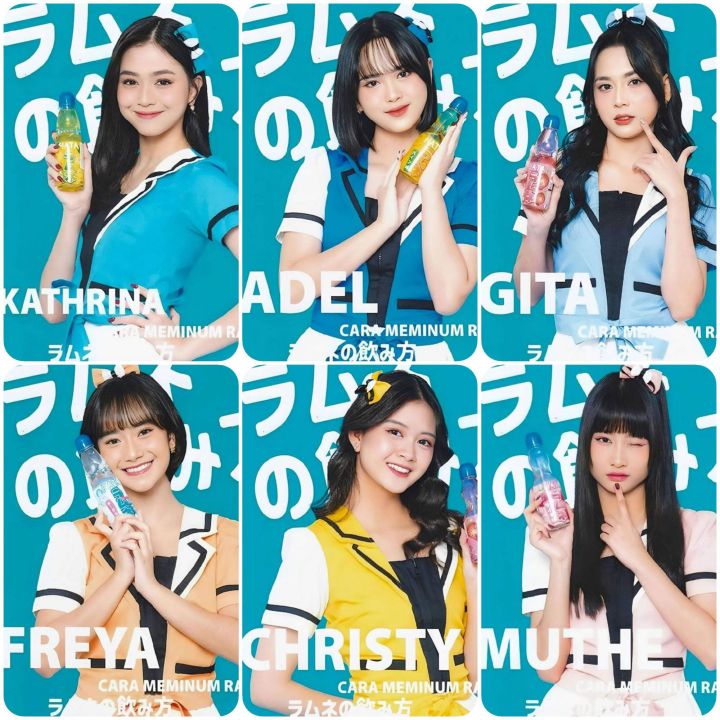 Photo card JKT48 special edition CARA MEMINUM RAMUNE | Lazada Indonesia