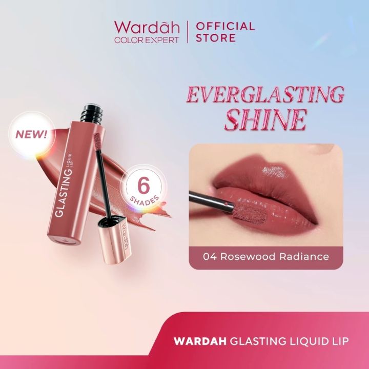 Wardah Glasting Liquid Lip Lipcream Matte | Lazada Indonesia