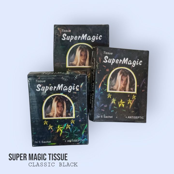 MAGIC TISSUE CLASSIC BLACK FROM INDONESIA | Lazada PH
