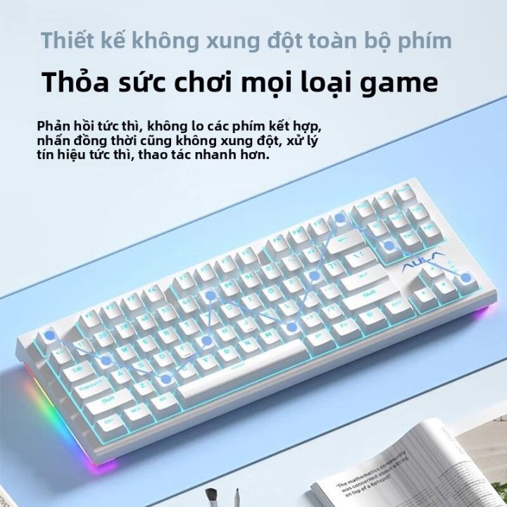 ESPORTS LIVNG MUSEUM | Bộ Bàn Phím Và Chuột Có Dây Cho Gaming 87 Phím ...