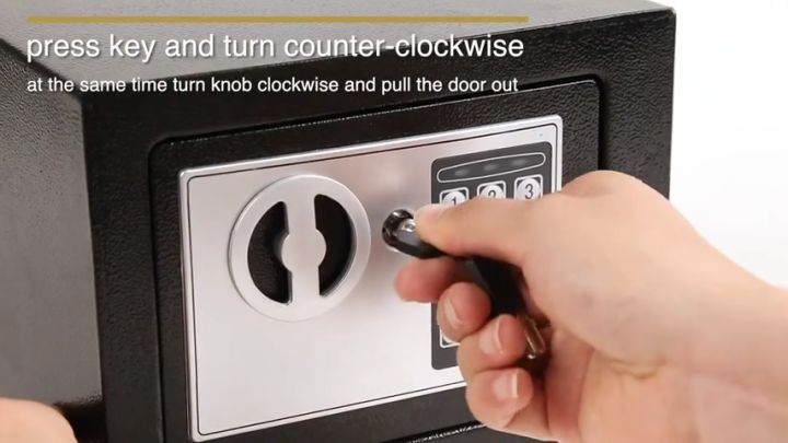Security Safe Box All Steel Digital Electronic Keypad LockAnti-theft ...